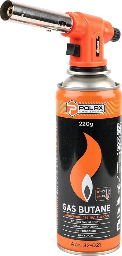 Горелка газовая Polax (32-028) купить | ELMIR - цена, отзывы, характеристики