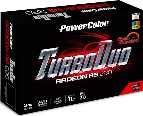 Видеокарта PowerColor PCI-E Radeon R9 280 3GB DDR5 (AXR9 280 3GBD5 ...