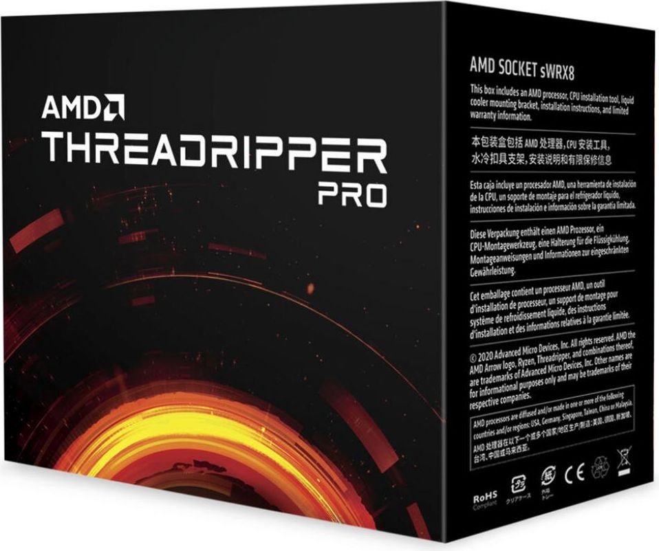 Процессор AMD Ryzen Threadripper Pro 5975WX s-WRX8 3.6GHz/128MB BOX ...