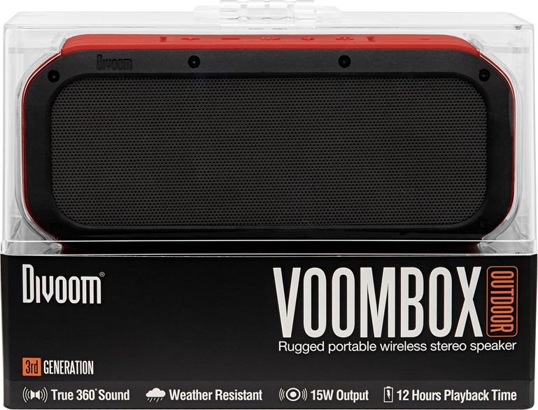 Акустическая система Divoom Voombox-Outdoor 3gen Red купить | ELMIR ...