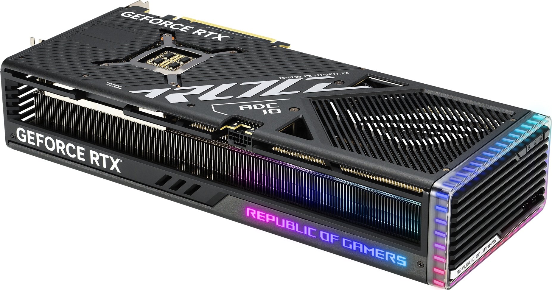 Видеокарта Asus PCI-E GeForce RTX4090 24GB DDR6X (ROG-STRIX-RTX4090 ...