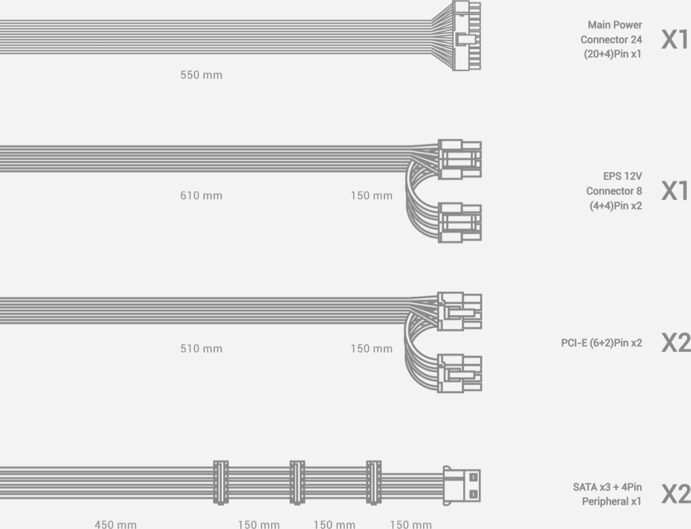Блок питания 750W DeepCool PF750 (R-PF750D-HA0B-EU) купить | Elmir ...