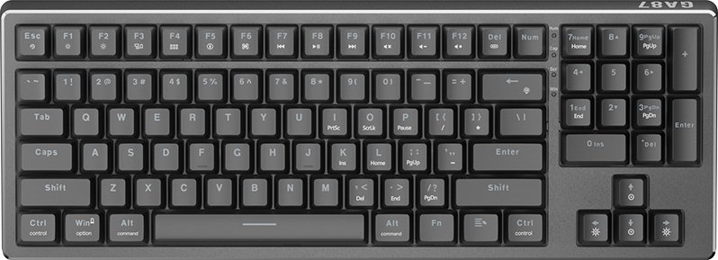 Клавиатура 1stPlayer GA87 Red Switch купить | Elmir - цена, отзывы ...