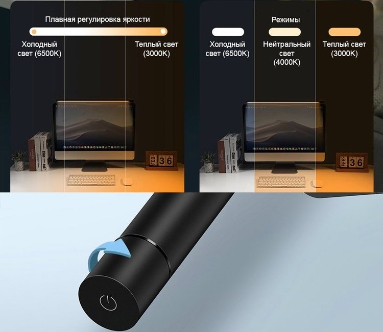 Лампа для монитора Baseus i-wok Series Light Source Screen Hanging ...