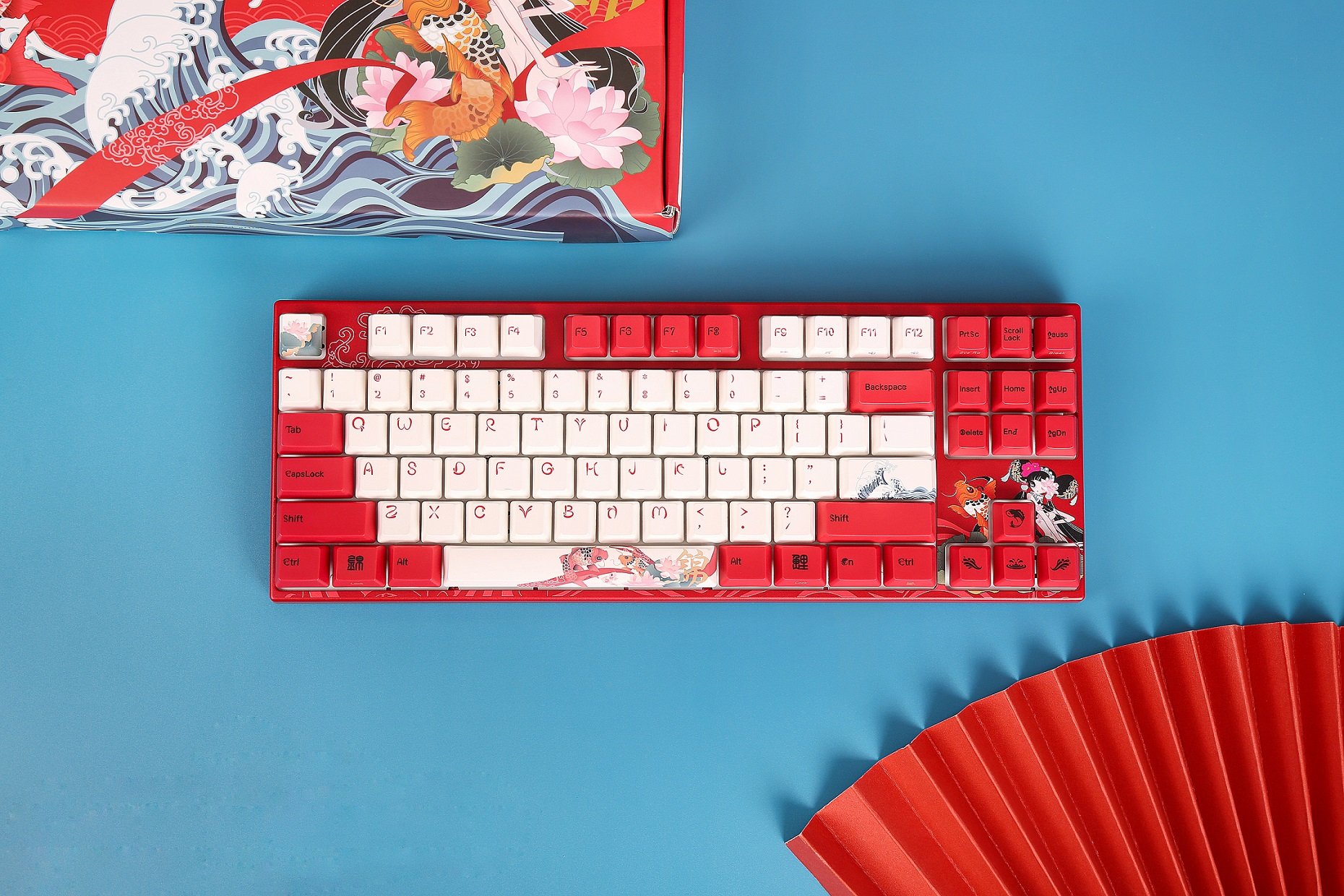 Клавиатура Varmilo VEM87 Koi EC V2 Sakura UA (A33A039A9A3A17A034 ...