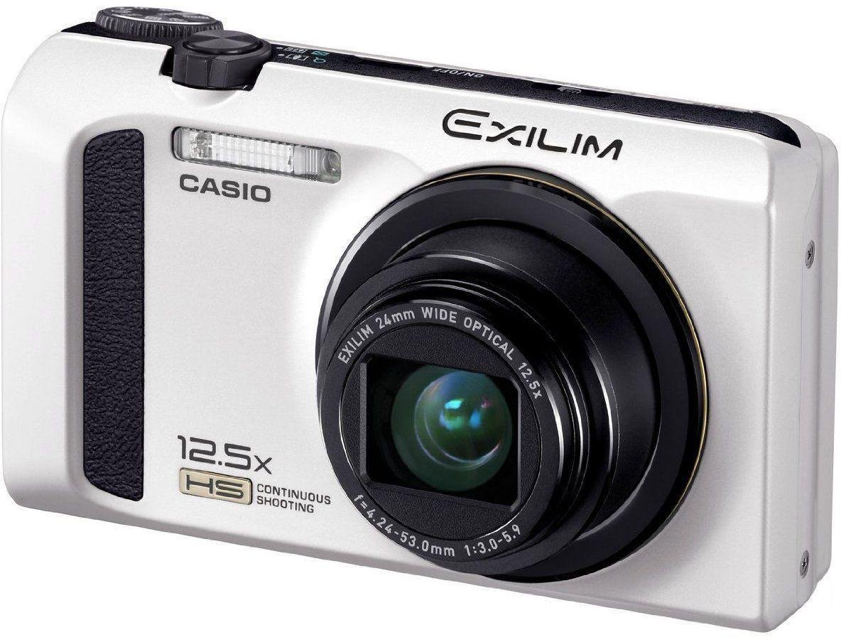 Цифровая фотокамера Casio Exilim EX-ZR100 White купить | ELMIR - цена ...