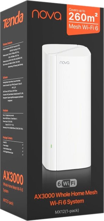 Роутер Tenda MX12 (MX12-KIT-1) купить | ELMIR - цена, отзывы ...