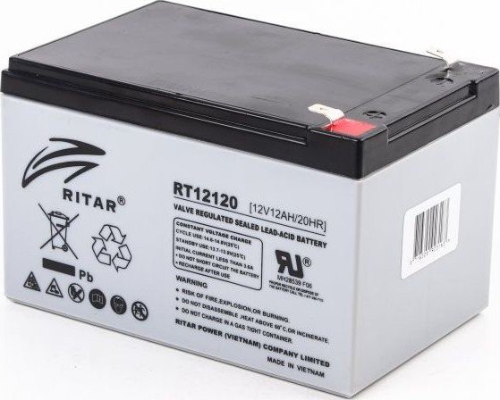 Батарея Ritar 12V 12 Ah (RT12120) купить | ELMIR - цена, отзывы ...