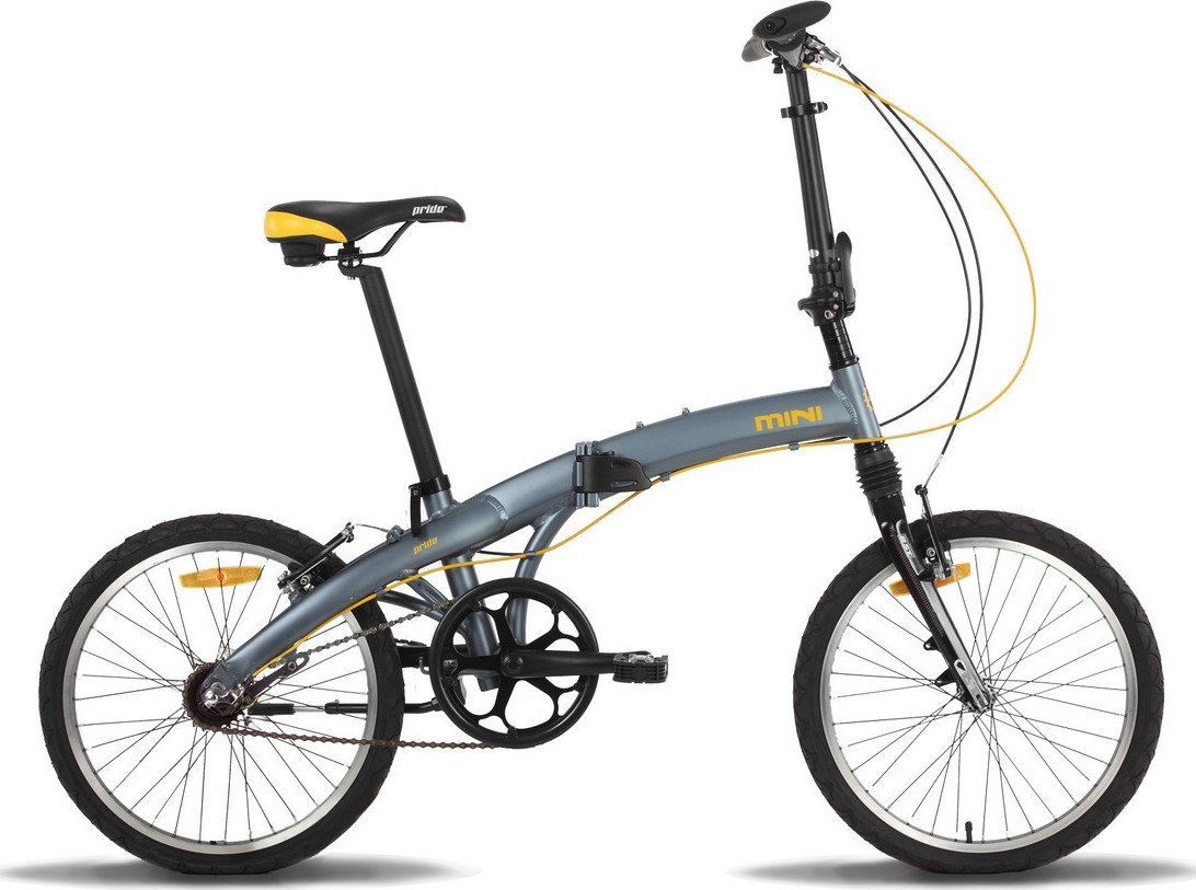 Велосипед Pride Mini 3sp RST 2016 Matte Grey/Orange 20" (SKD-59-20 ...