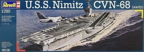 Модель Revell Авианосец U.S.S. Nimitz CVN-68 1:720 (5130) купить ...
