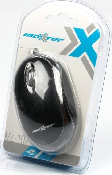 Мышь Maxxter Mc-107 USB Black/Transparent купить | ELMIR - цена, отзывы, характеристики