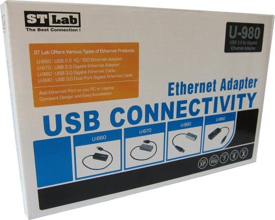 Сетевая карта USB STLab U-980 купить | ELMIR - цена, отзывы, характеристики