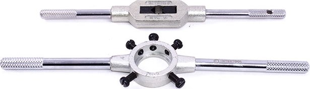 Набор метчиков и плашек Intertool SD-8032 купить | ELMIR - цена, отзывы, характеристики