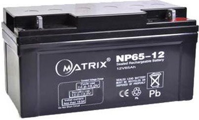 Батарея Matrix 12V 65 Ah (NP65-12) купити | ELMIR - ціна, відгуки ...
