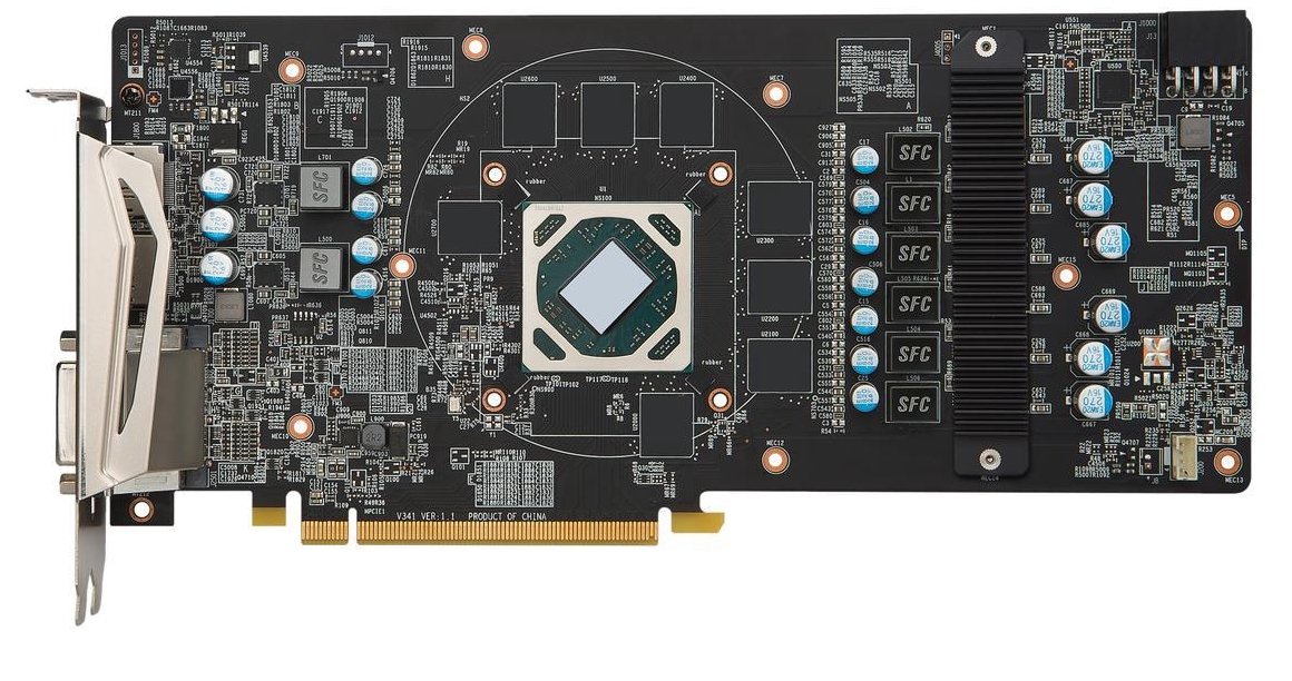 Видеокарта MSI PCI-E Radeon RX 480 8GB DDR5 (RX 480 ARMOR 8G OC ...