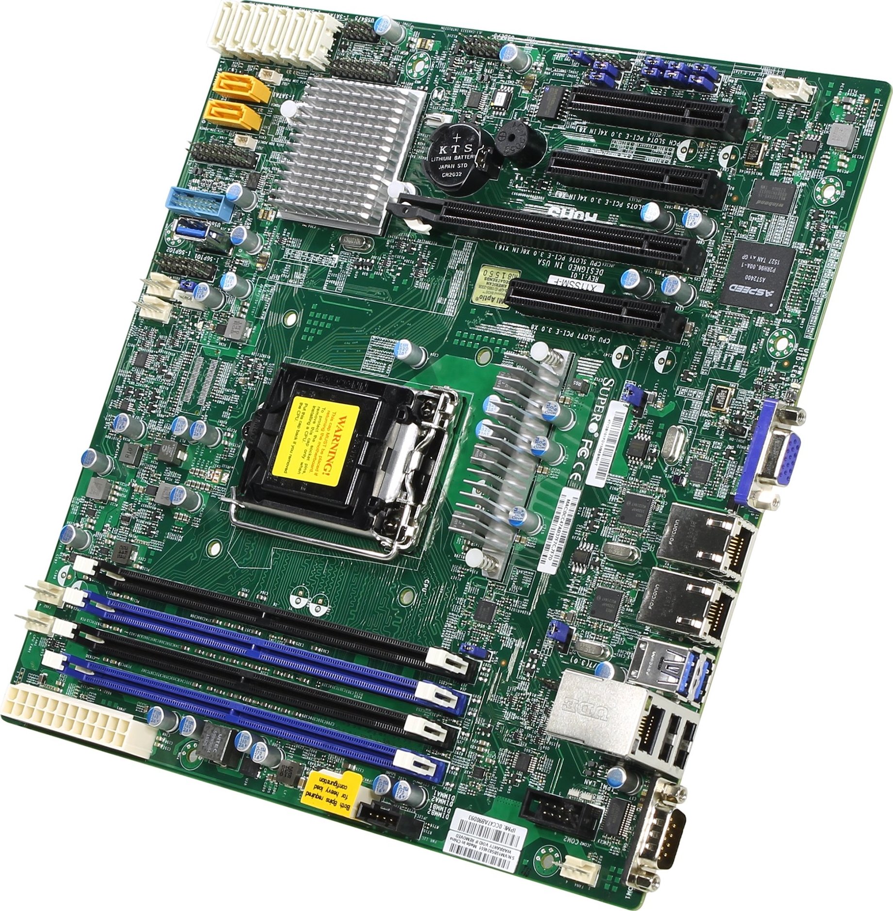 Материнская плата 1X-1151 Supermicro X11SSM-F (MBD-X11SSM-F-O) купить ...