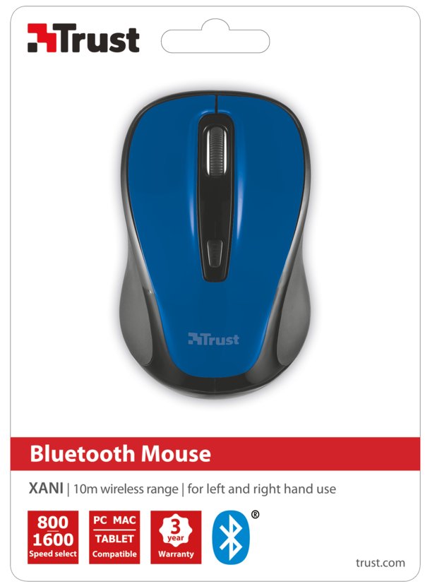 Мышь Trust Xani Optical Bluetooth Mouse Blue (21475) купить | ELMIR ...