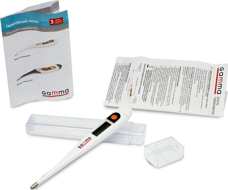 Термометр медицинский Gamma Thermo Base купить | ELMIR - цена, отзывы ...