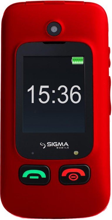 Мобильный телефон Sigma Mobile Comfort 50 Shell DS Black/Red ...