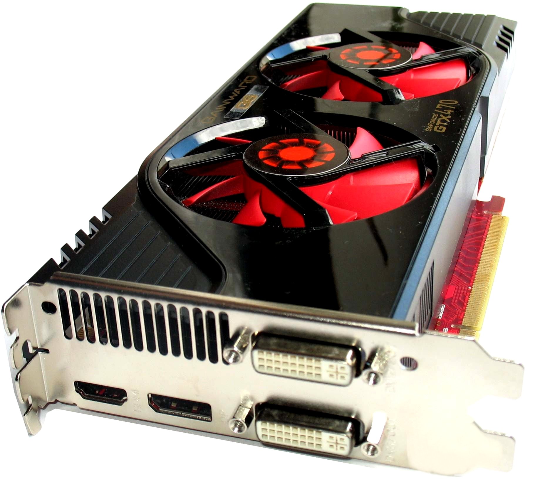 Видеокарта Gainward PCI-E GeForce GTX470 1280MB DDR5 (426018336-1053 ...