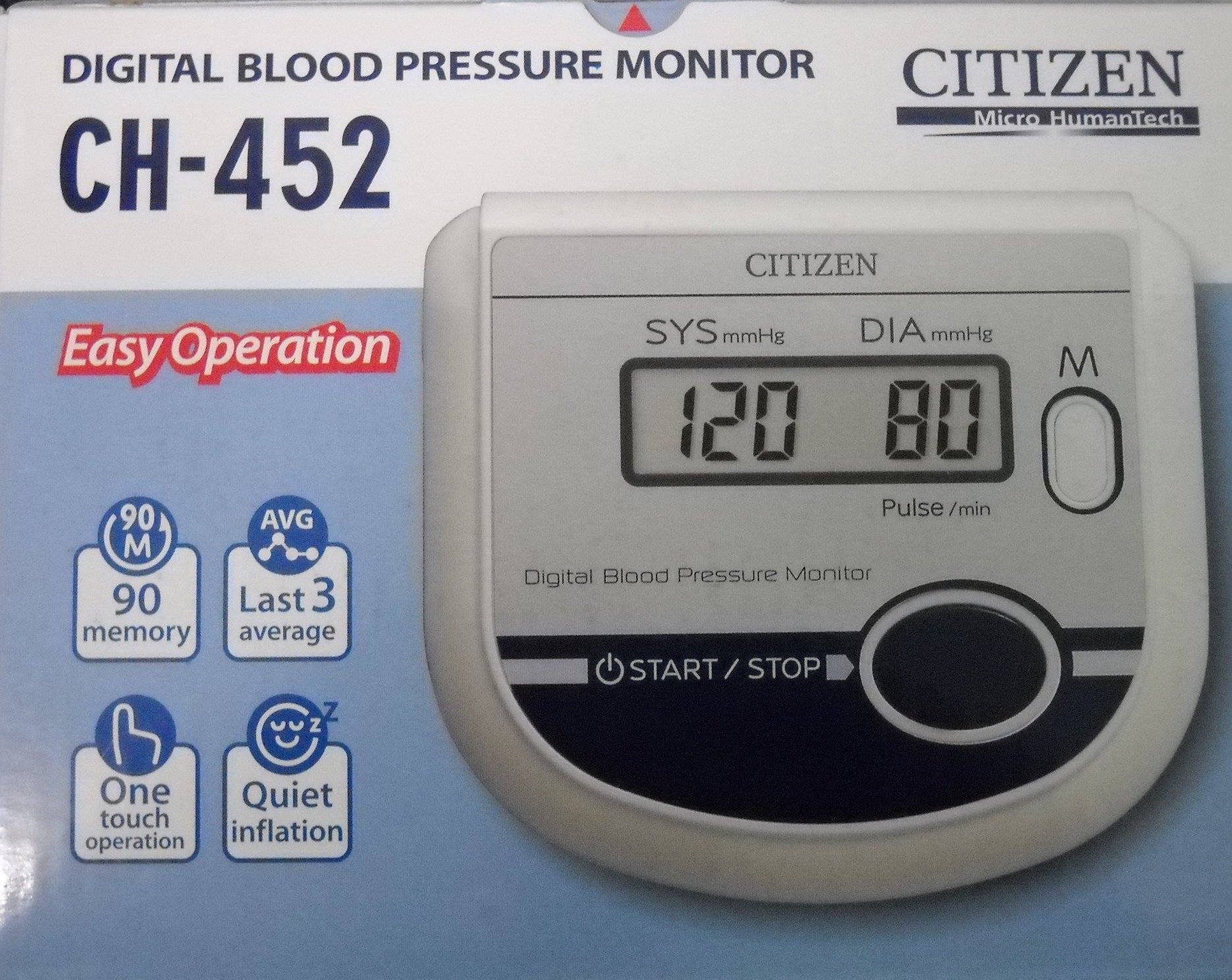 Тонометр Citizen CH-452 купить | Elmir - цена, отзывы, характеристики