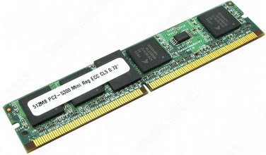 Intel 512MB Mini DIMM Registered DDR2 for RAID Cache (AXXMINIDIMM512 ...