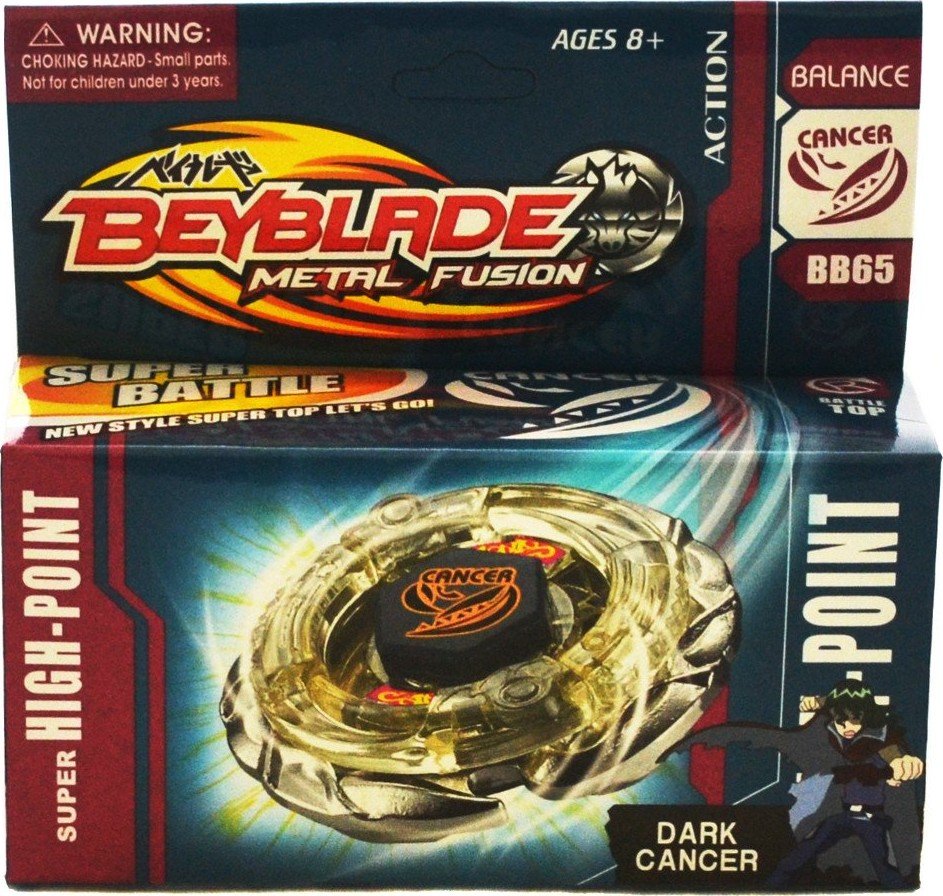 Набор BeyBlade Metal Fusion Super High-Point Dark Cancer BB65 (BB09-3 ...