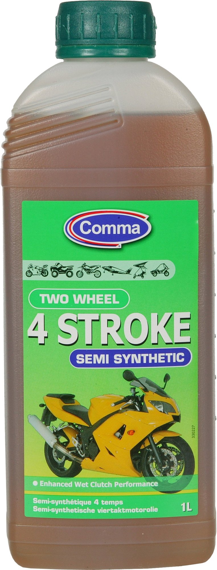 Масло для мототехники Comma Two Wheel 4 Stroke Semi Synthetic 1л купить ...