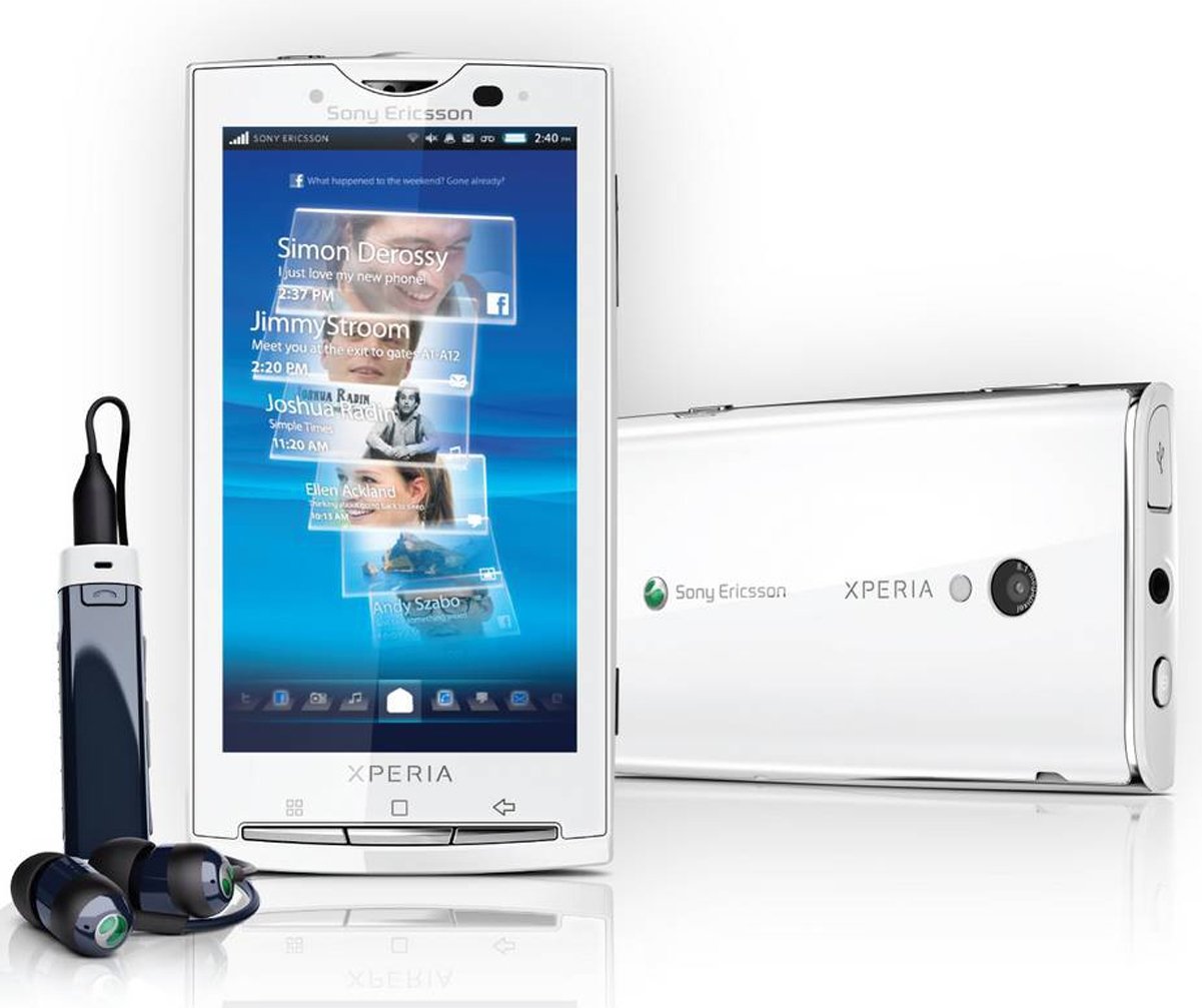 Мобильный телефон Sony-Ericsson XPERIA X10i White купить | ELMIR - цена ...