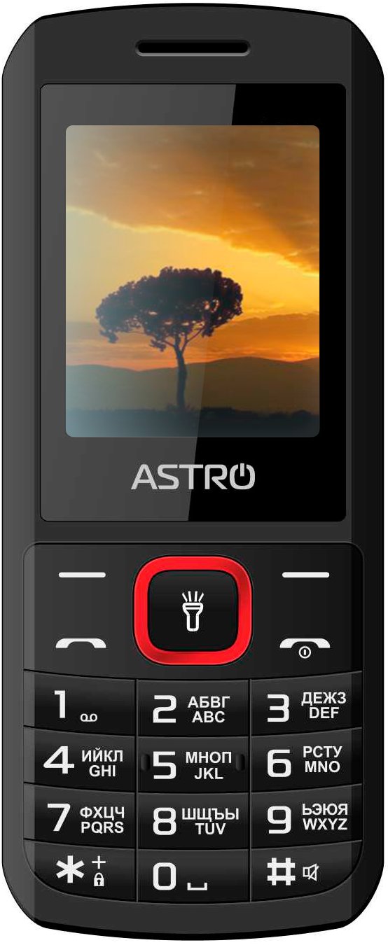 Мобильный телефон Astro A170 Black/Red купить | ELMIR - цена, отзывы ...
