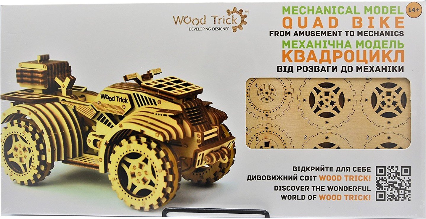 Конструктор Wood Trick Quad Bike (869907) купить | ELMIR - цена, отзывы ...